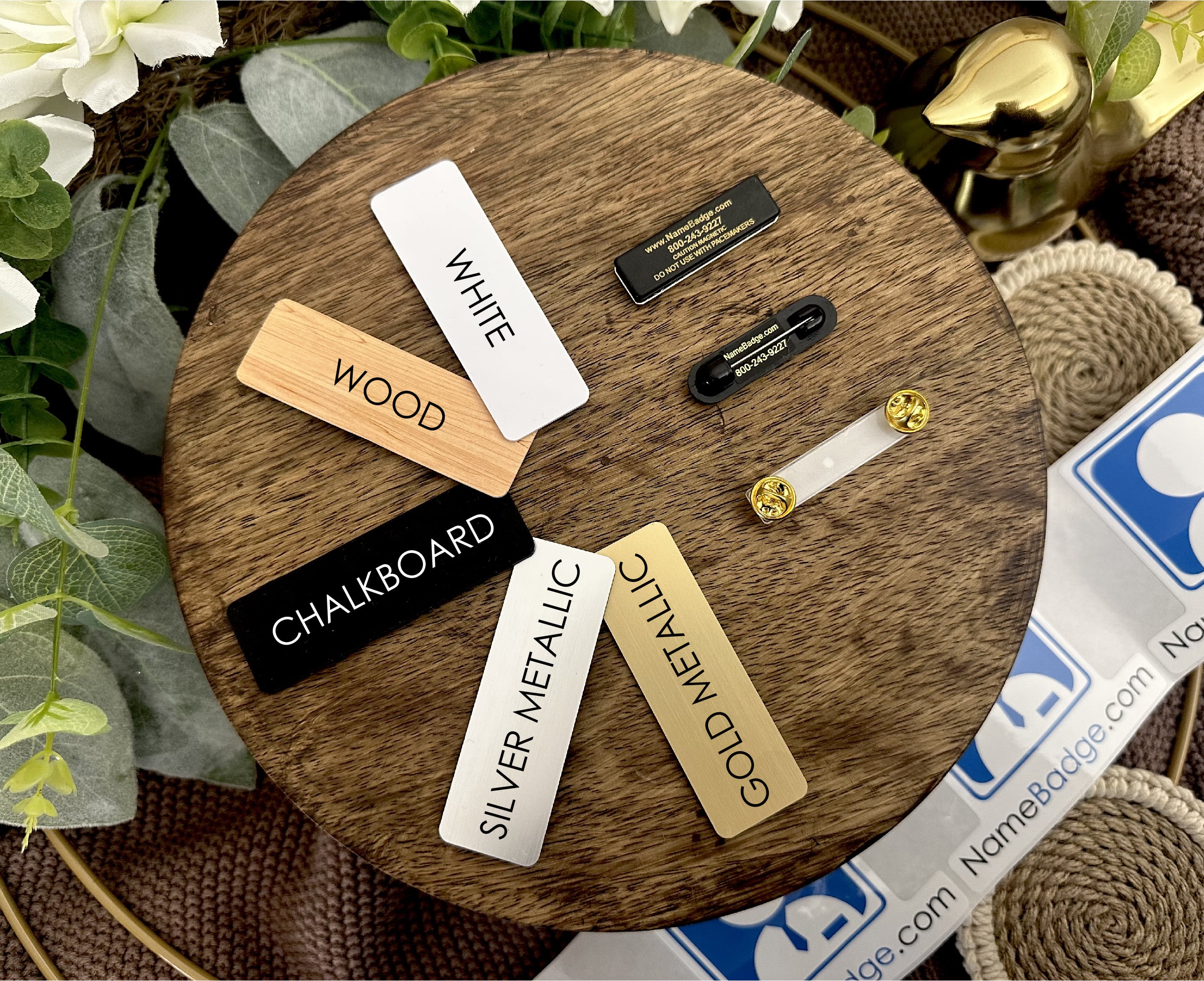 Custom Magnetic Name Tags & Magnetic Name Badges | NameBadge.com